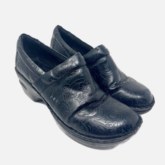 boc | Shoes | Boc Slip On Embroidered Clogs Solid Black | Poshmark